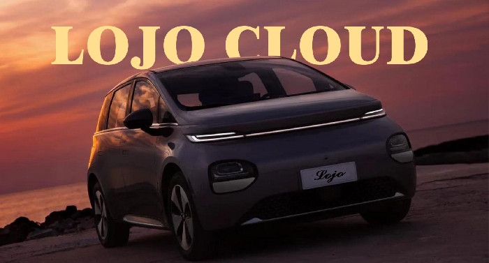 Unique electric car Lojo Cloud - Small external size - but at the same ...